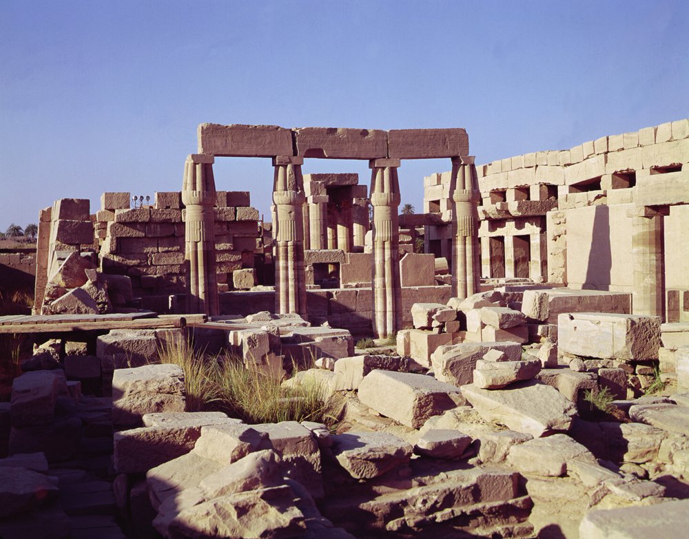 The Little Temple of Tuthmosis III by Egyptian 18th Dynasty