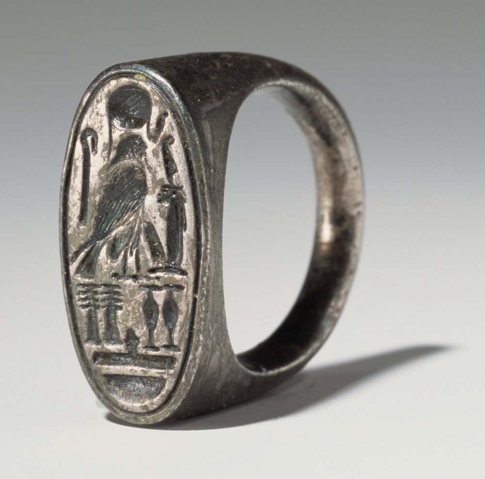Ring Belonging to Ramesses IV by Egyptian 20th Dynasty