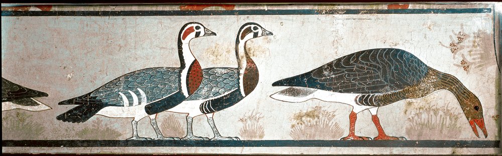 Geese (detail) by Egyptian Egyptian: Buy fine art print
