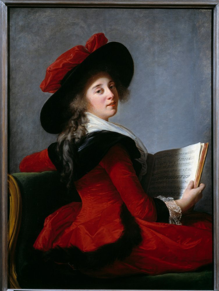 Portrait of the Baroness of Crussol
