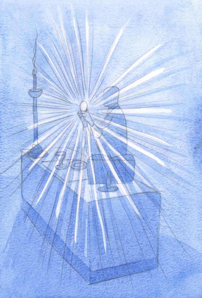 At 'Corpus Christi' feast (the Sacred Body and Blood of Christ ...