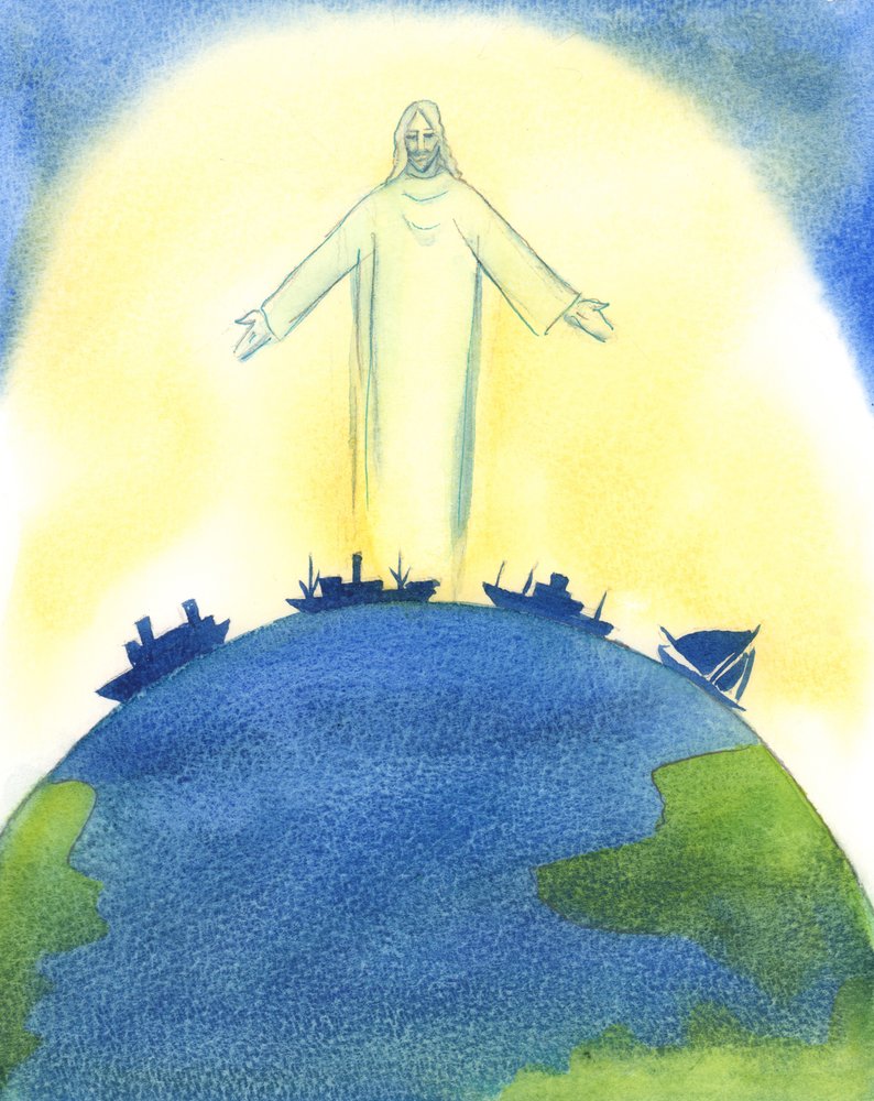 Christ our God was truly at work in the Creation of the Universe, with ...