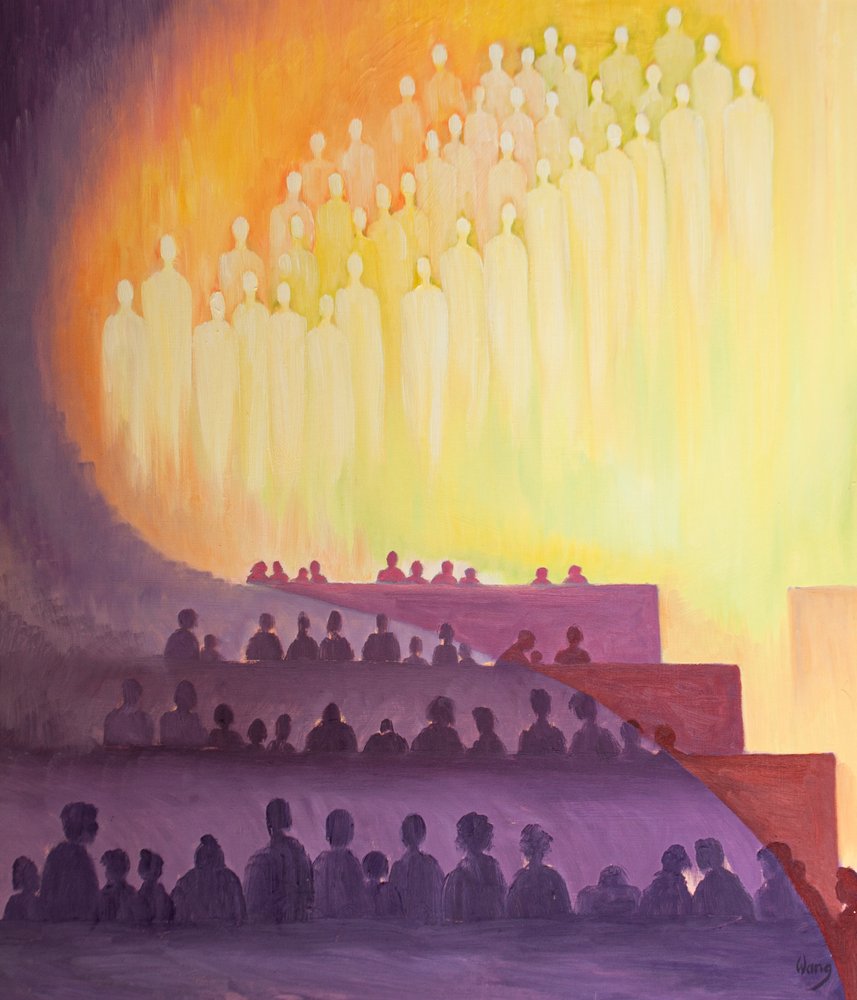 Through the Holy Spirit we are united at Mass with the saints and ...