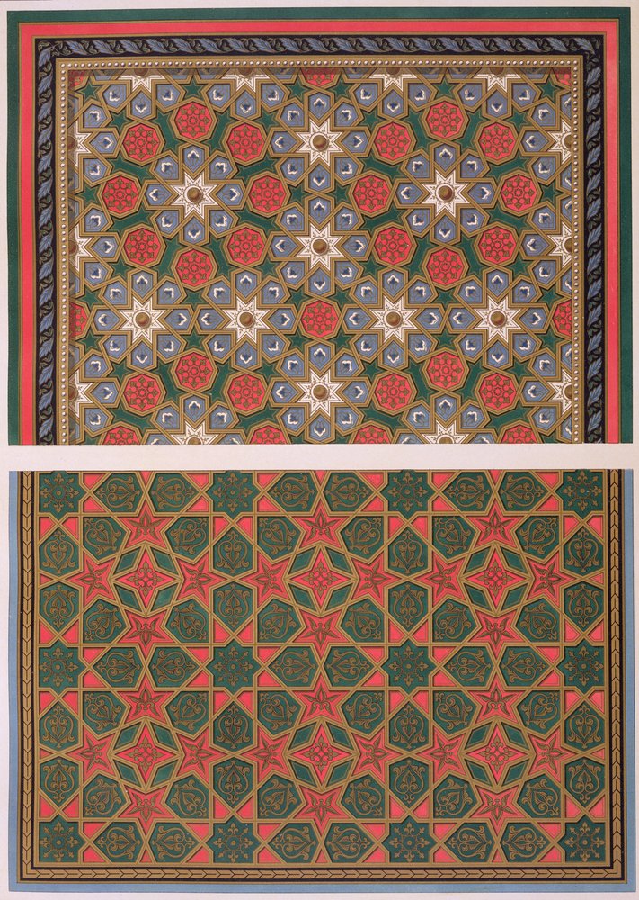 Examples of Ceiling Decorations (from 'Arab Art as Seen Through the ...