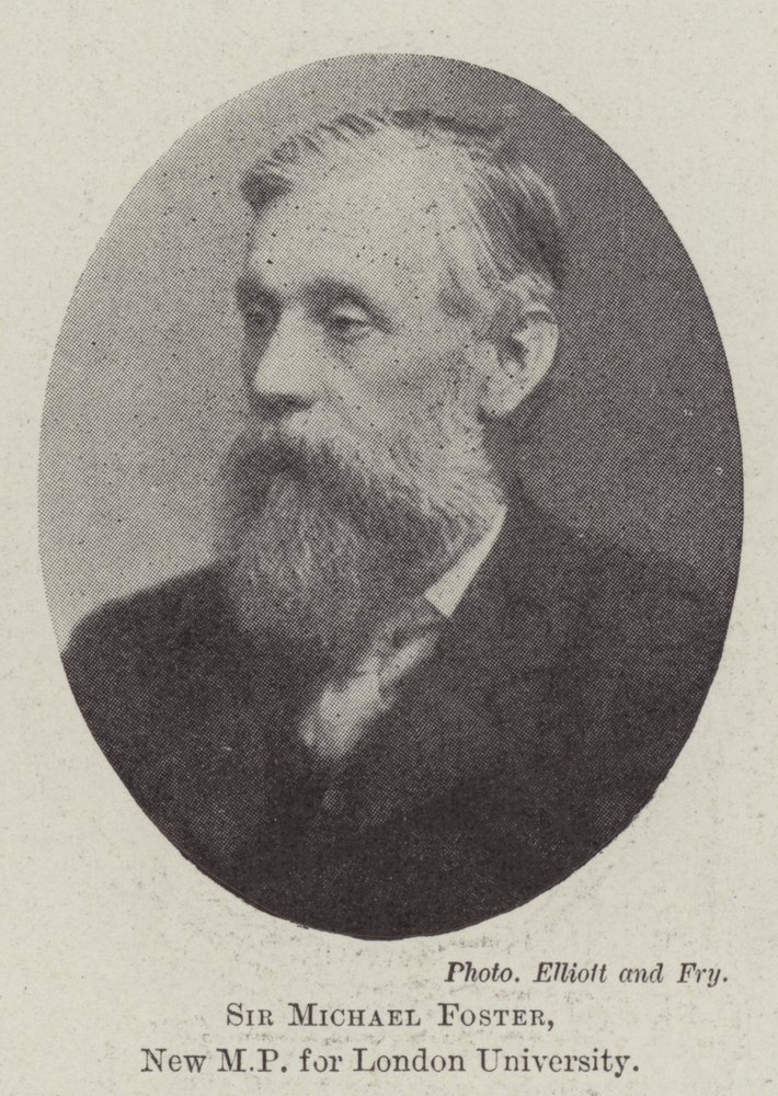 Sir Michael Foster, New MP for London University