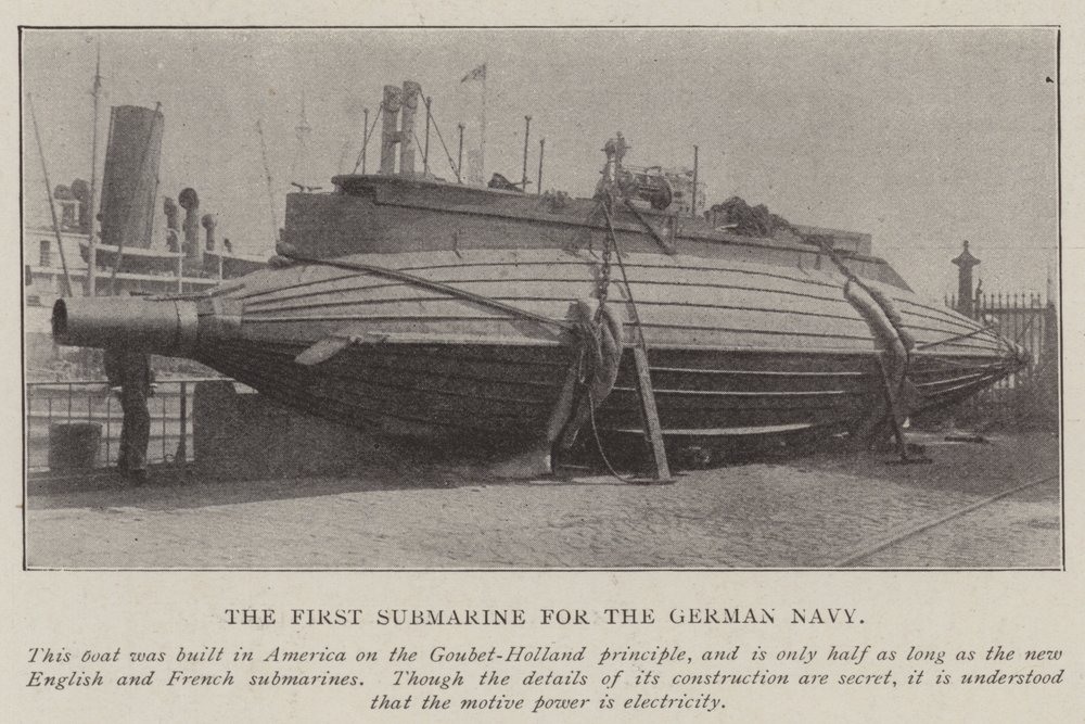 The First Submarine for the German Navy