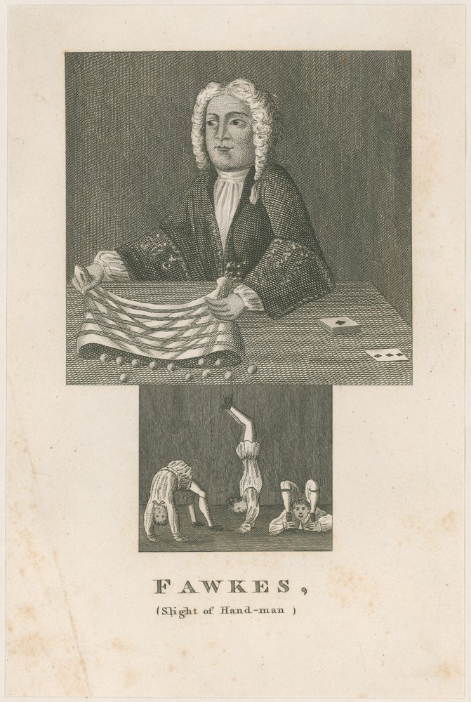 Fawkes the Conjuror by English School: Buy fine art print