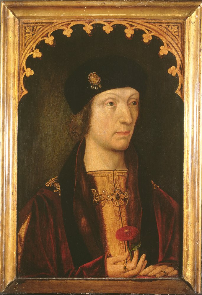Henry VII by English School: High-quality fine art print