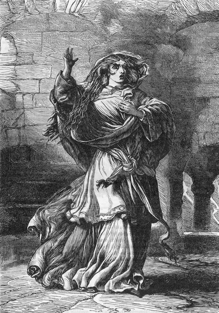 Lady Macbeth (Act II) - Illustration in Completes de William ...