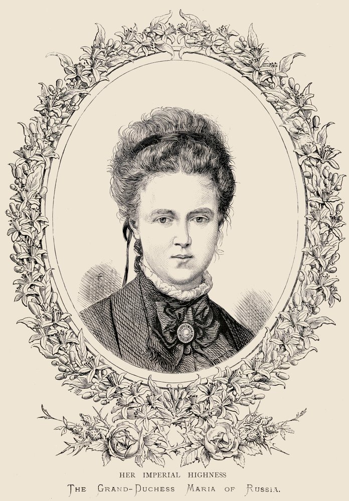 Maria Alexandrovna Her Imperial Highness The Grand Duchess of Russia