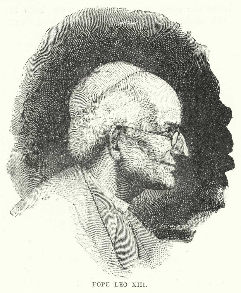 Pope Leo XIII by English School: Buy fine art print
