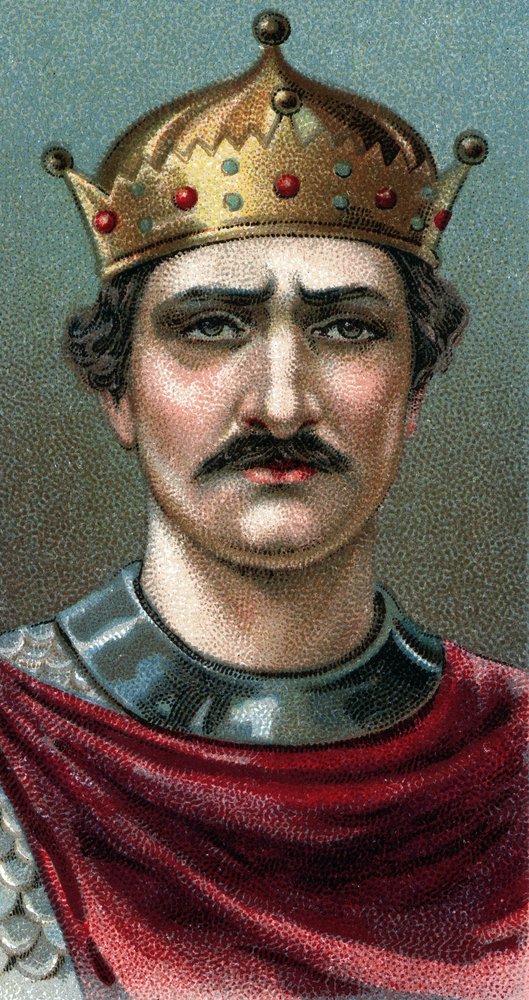 Portrait of William I the Conqueror, Duke of Normandy and first Norman ...
