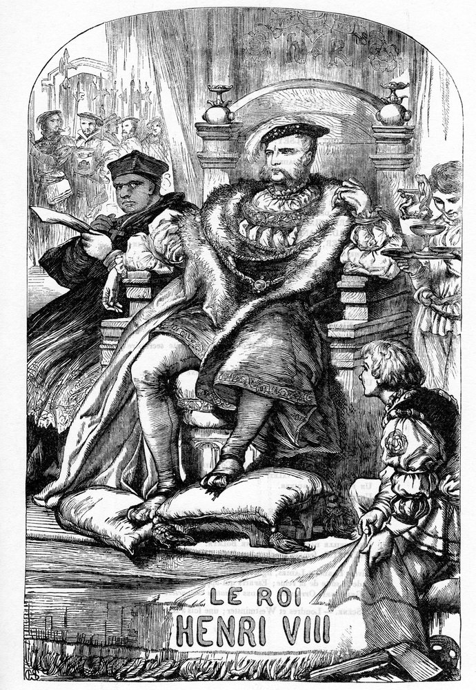 The Famous History of the Life of King Henry the Eighth - Illustration ...