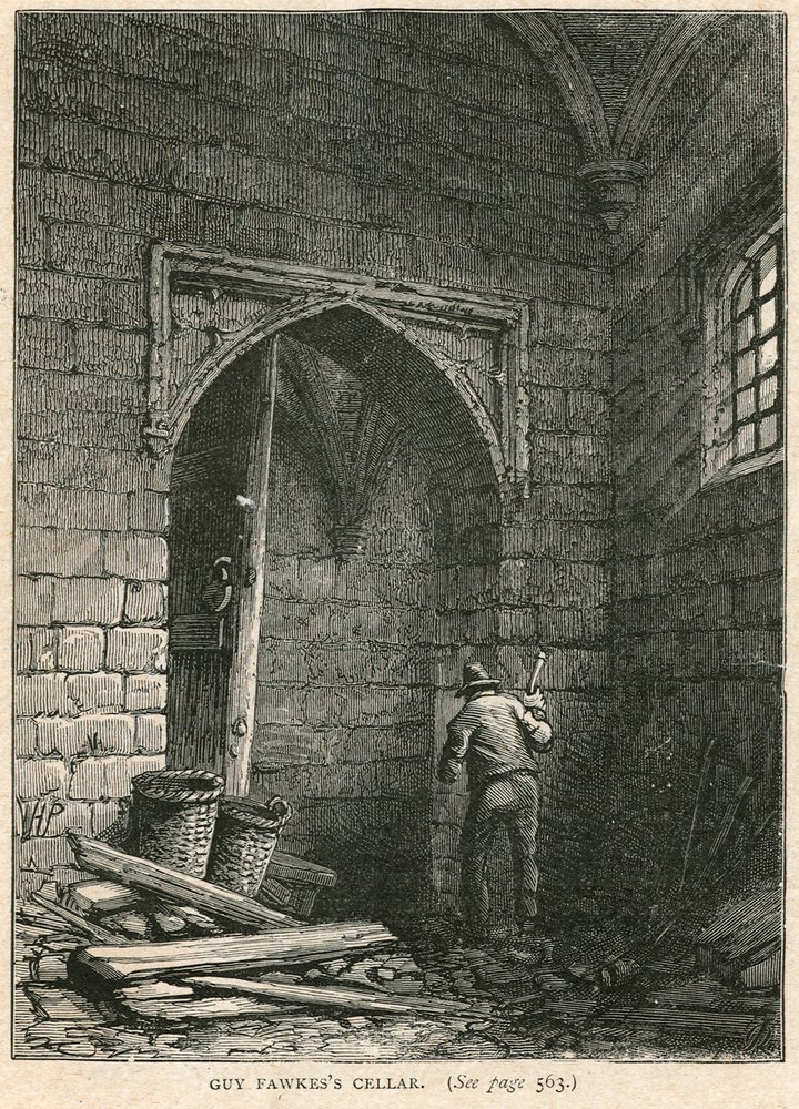 The Gunpowder Plot by English School: Buy fine art print