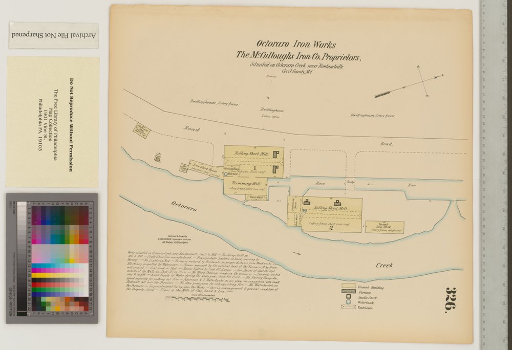 Octoraro Iron Works, Maryland, Hexamer General Surveys