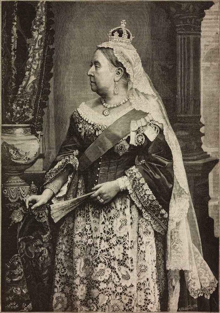 Her Majesty Queen Victoria at celebration of 50th Anniversary of her ...