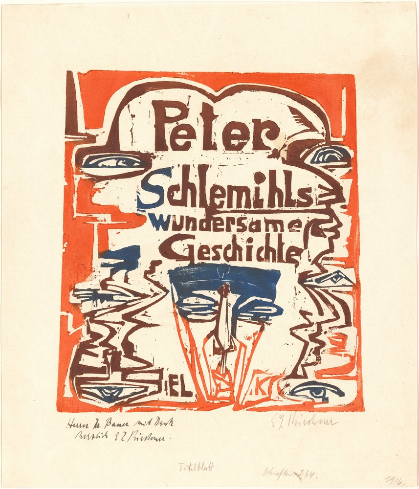 Peter Schlemihl's Wondrous Story Title Page