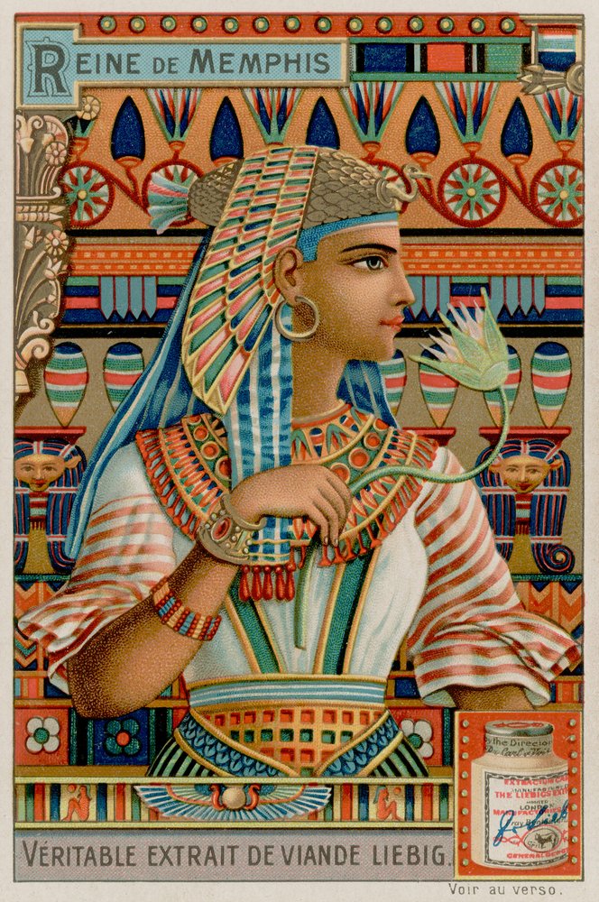 The Queen of Memphis by European School: Fine art print