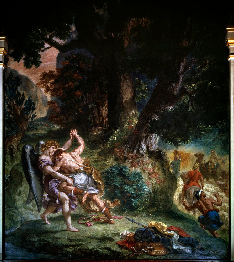 Fight Between Jacob and the Angel (detail)