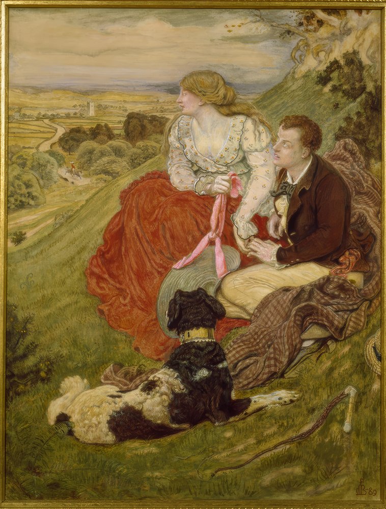 Byron's Dream by Ford Madox Brown: Premium art reproduction