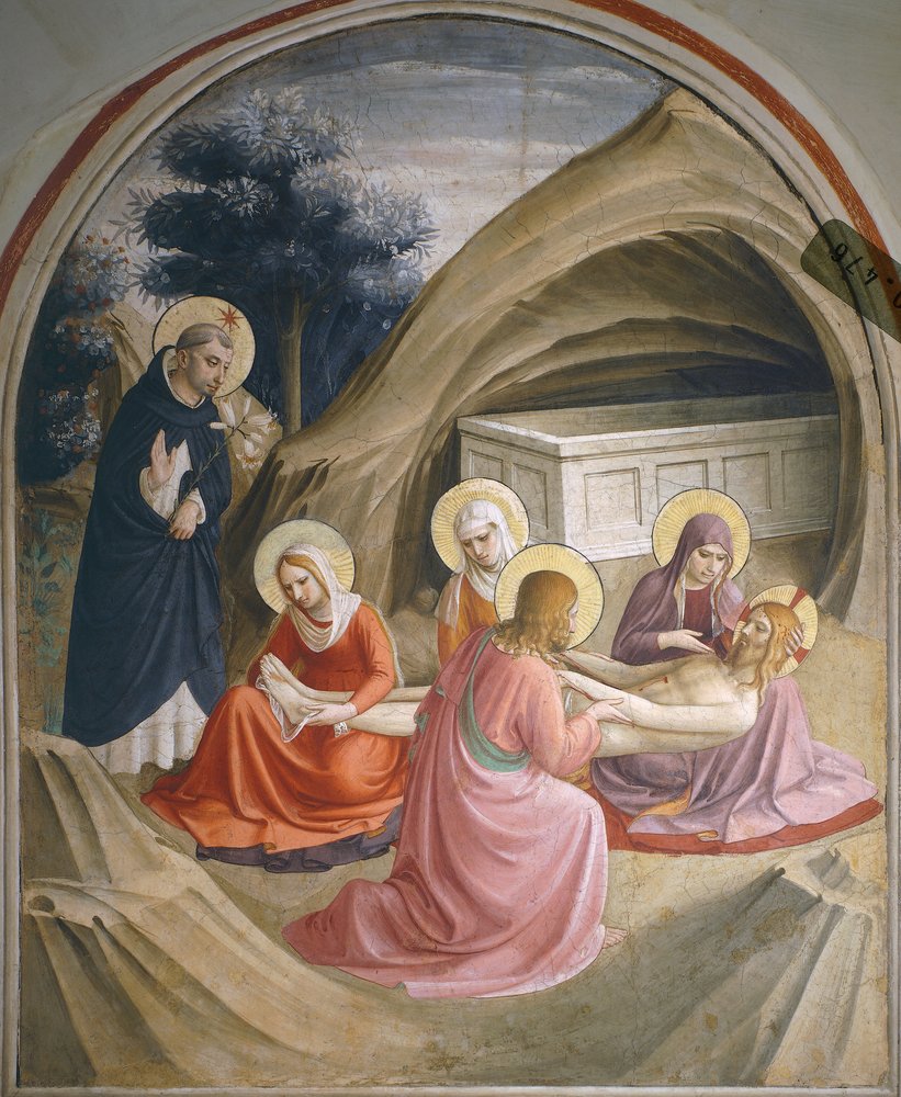 Lamentation of Christ by Fra (c.1387-1455) Angelico