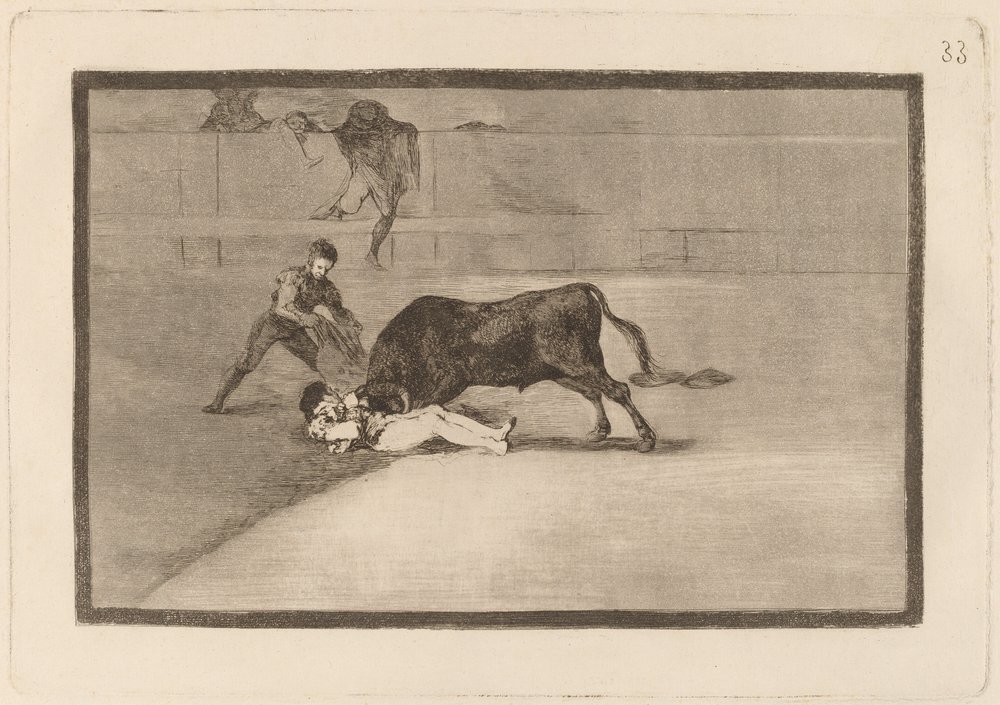 The Unlucky Death of Pepe Illo in the Ring at Madrid