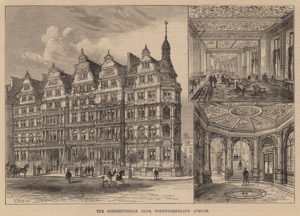 The Constitutional Club, Northumberland Avenue