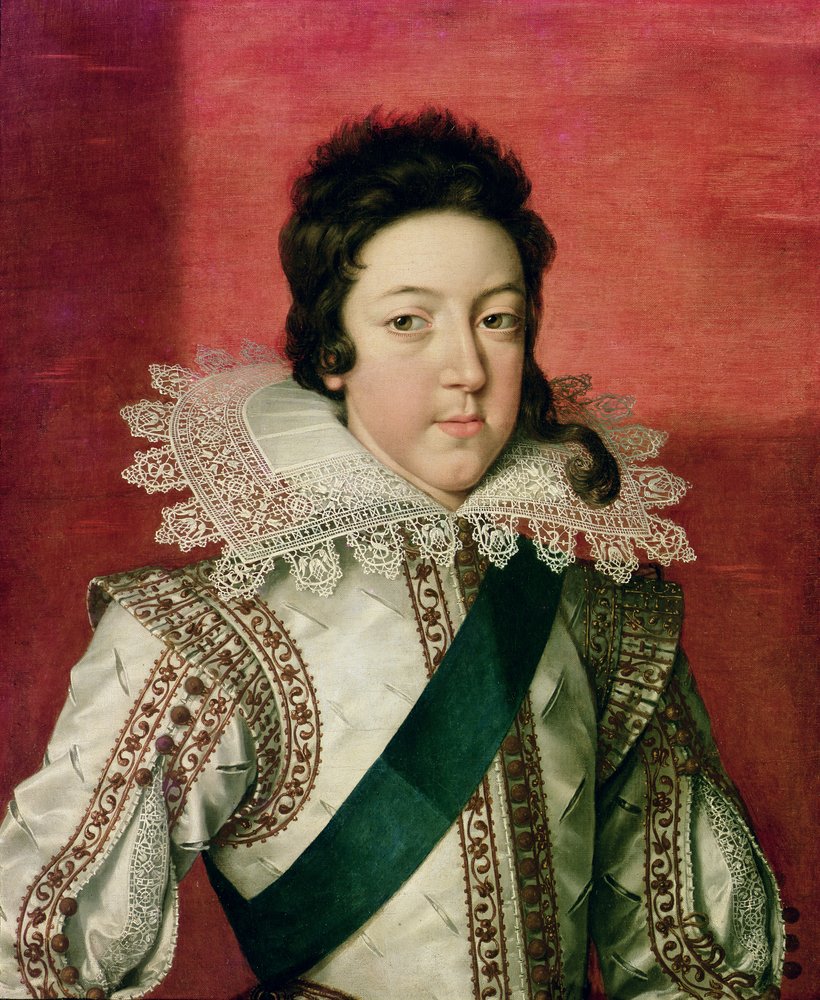 Portrait of Louis XIII as a Boy, wearing the Order of the Saint Espirit