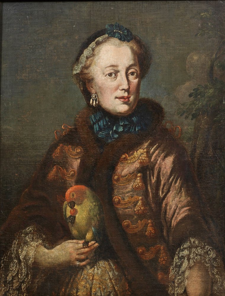 Portrait of Maria Anna Sophia of Saxony (1728-1797), Electress of ...