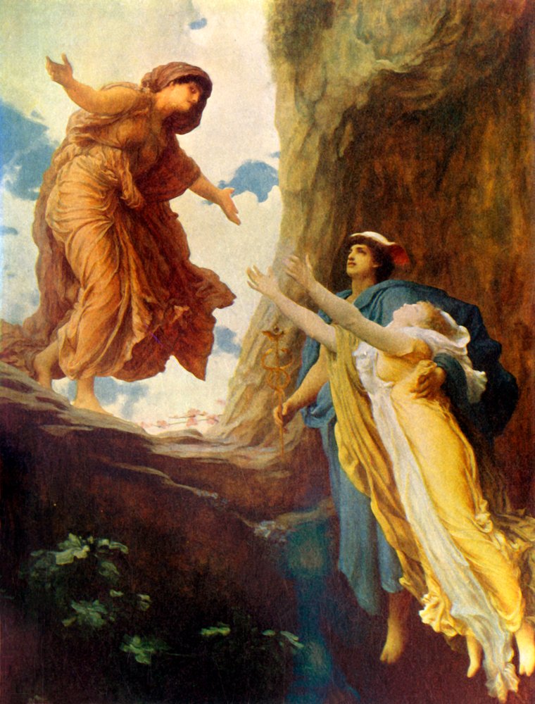 The Return of Persephone by Frederic Leighton