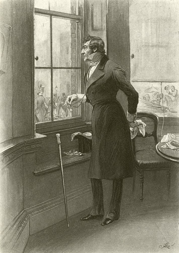 Major Pendennis by Frederick Barnard: Buy fine art print