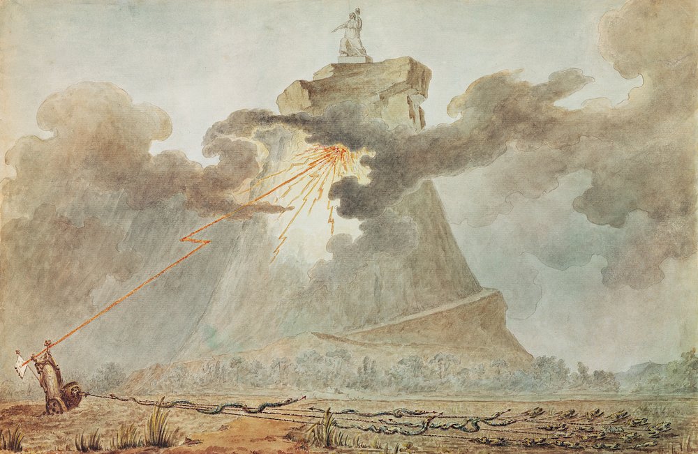 Allegory of the Day of the 10th August 1792 by French School