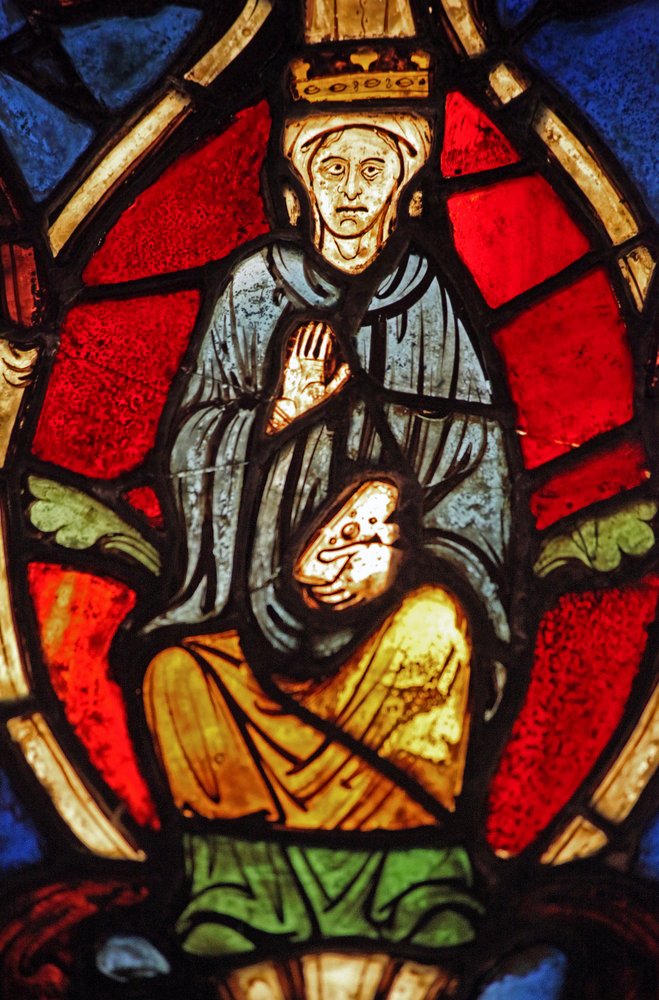 The Virgin Mary on the Tree of Jesse by French School