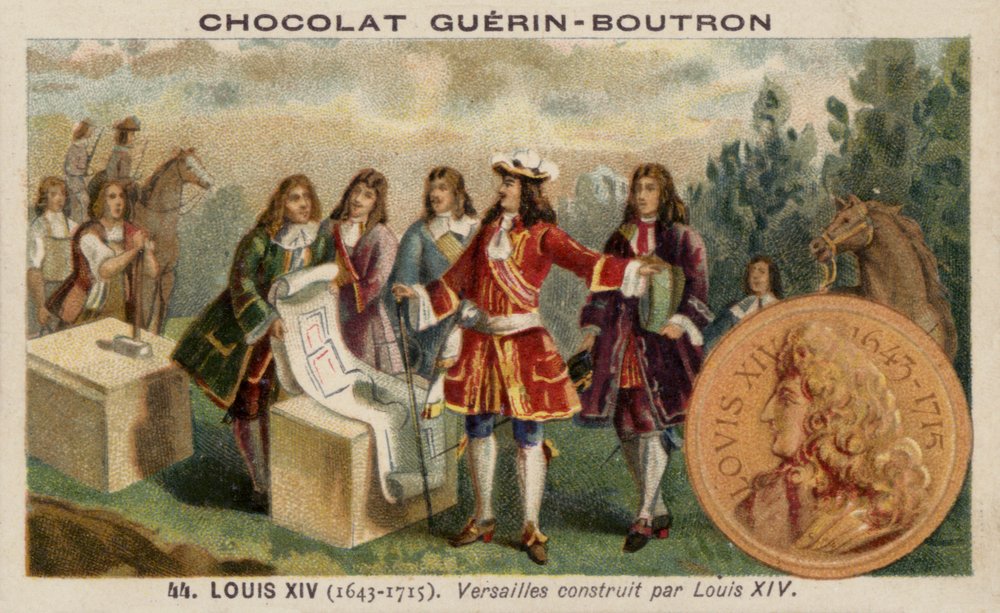 Louis XIV of France Overseeing the Construction of the Palace of Versailles
