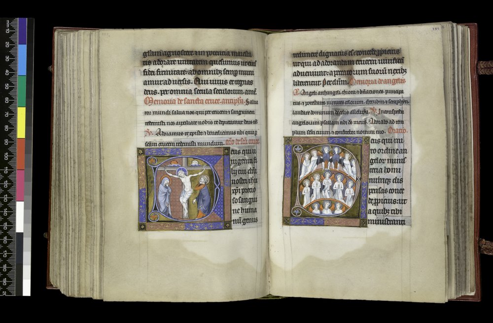 Suffrage to the Cross and Suffrage to Angels, from the Psalter and ...