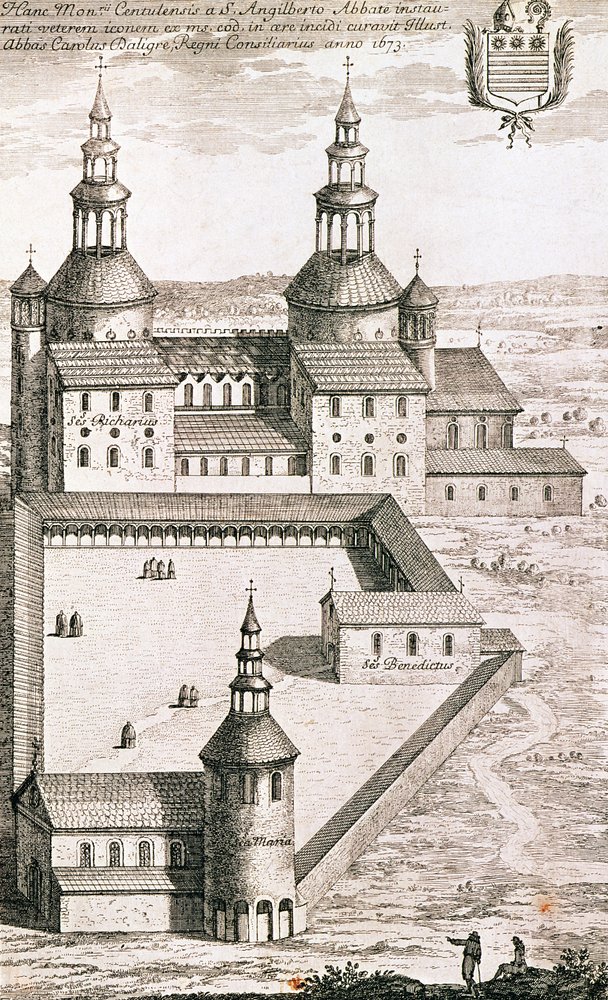 benedictine monastery plan