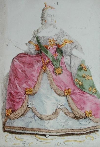 Portrait of Empress Catherine II the Great of Russia