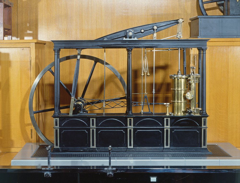 Reconstruction of the Steam Engine Designed by James Watt