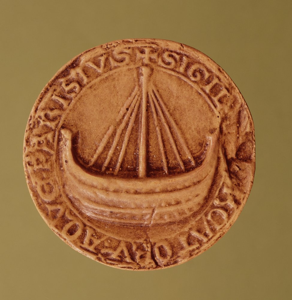 Seal of the Hanse of Water Merchants, Early 13th Century
