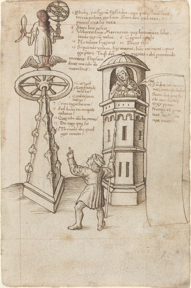 The Statue of Opportunity, a Passer-by, and Remorse (detail)