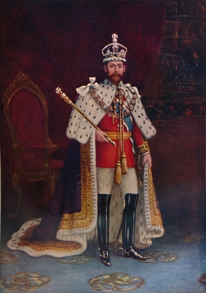 King George V by Garratt and Atkinson: Buy fine art print