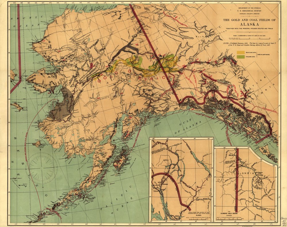 The Gold and Coal Fields of Alaska: Together with the Principal Steamer ...