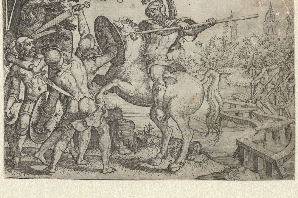 Horatius Cocles Defends the Bridge over the Tiber (series title ...