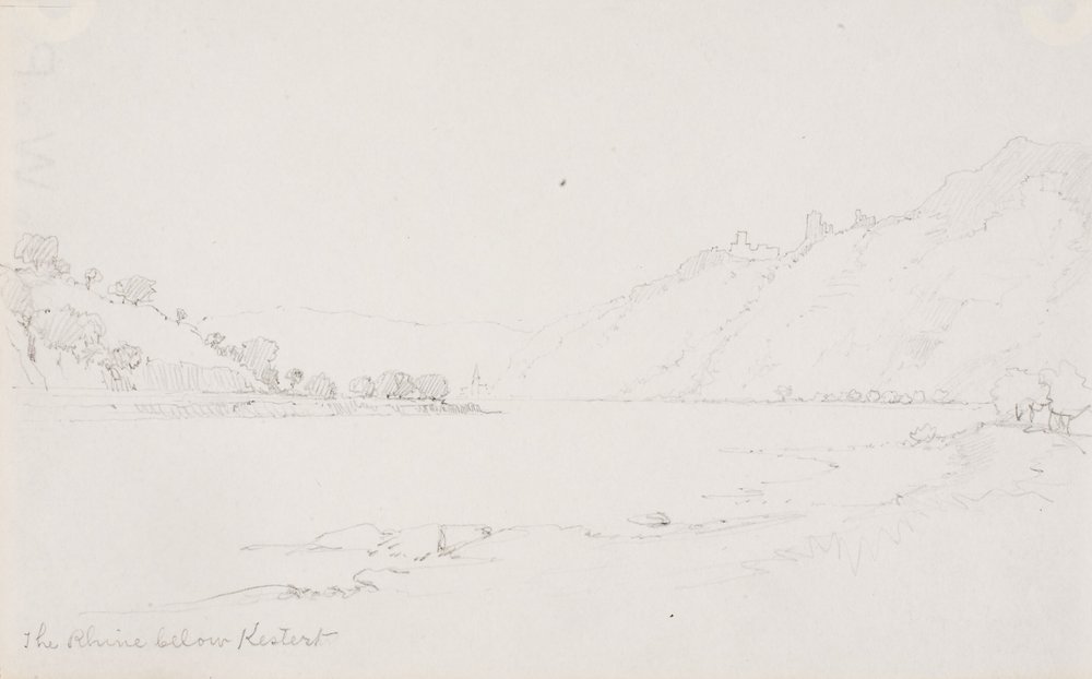 The Rhine below Kestert by George Elbert Burr