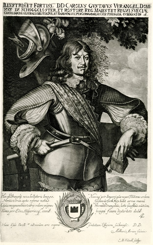 Karl Gustav Count of Wrangel by German School