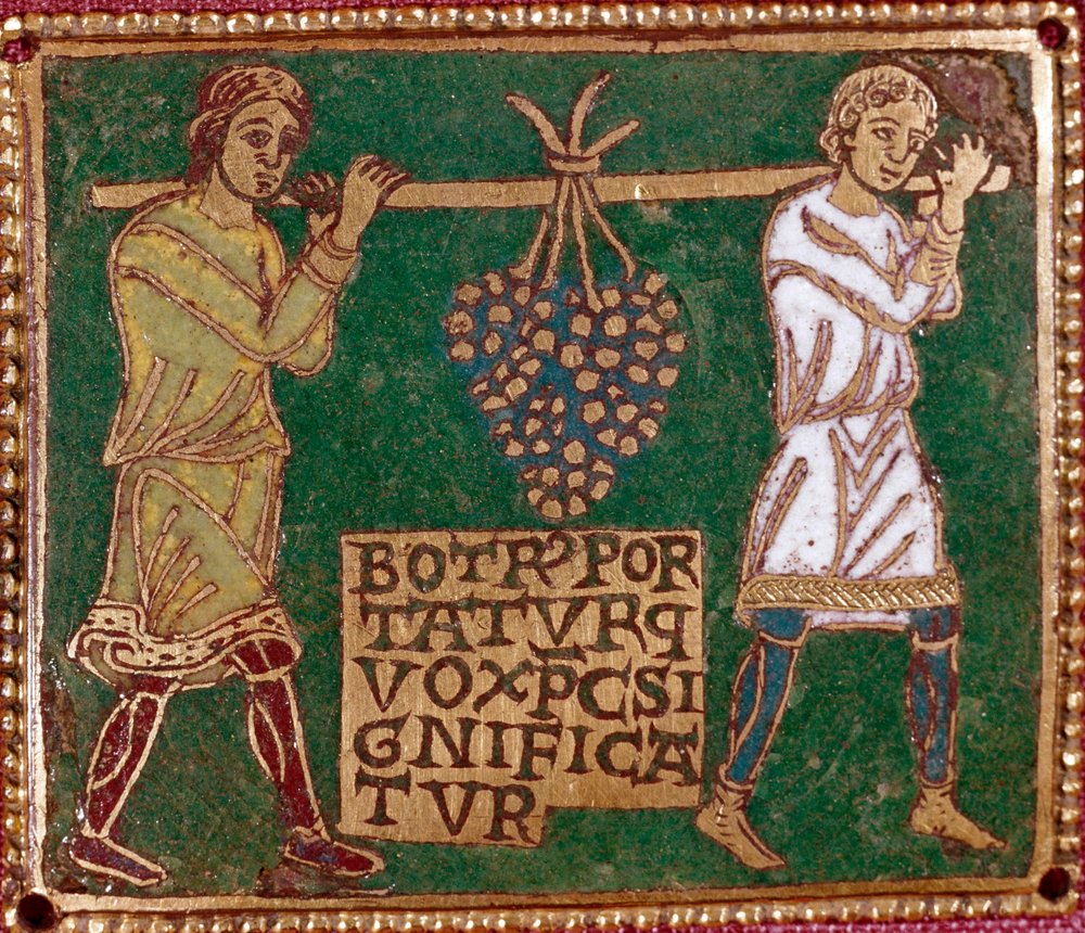 The Return of Joshua and Caleb with a Huge Bunch of Grapes from the ...