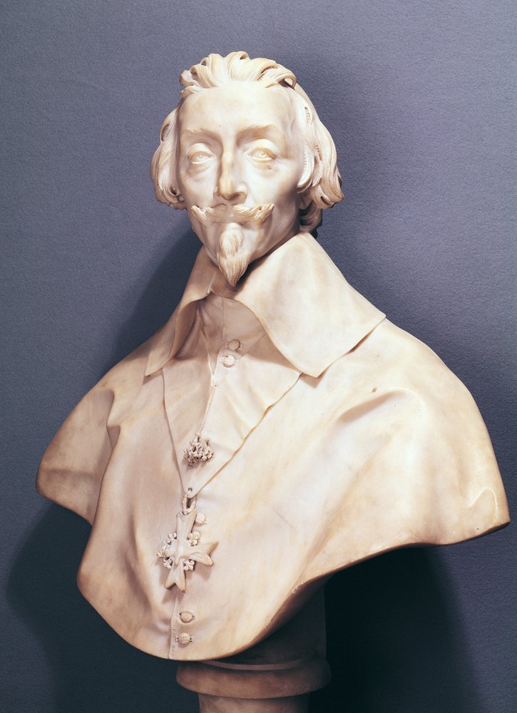 Bust of Cardinal Richelieu (1585-1642) c.1642