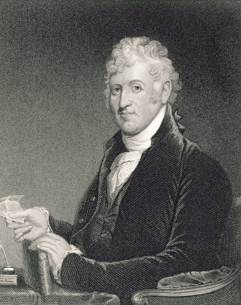 David Humphreys, engraved by George Parker after a copy of the original ...