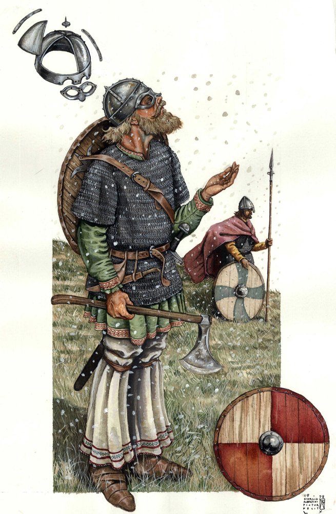 Middle Ages: Viking Warrior of the 9th Century