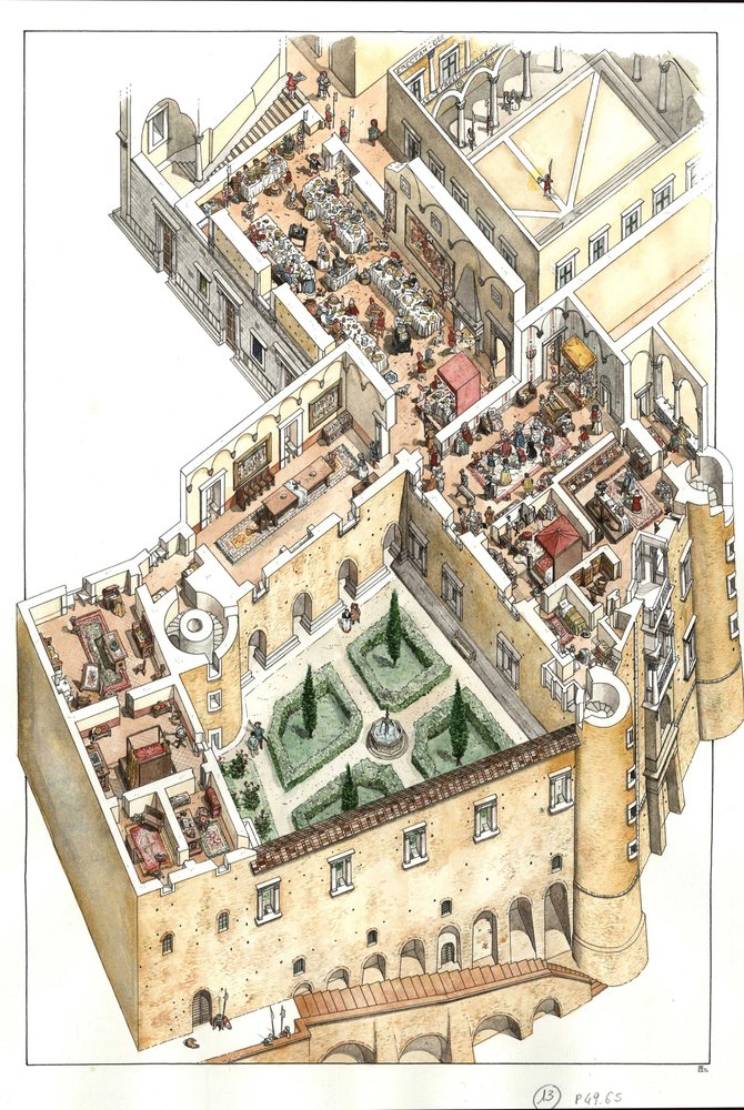 Italian Castle Floor Plan